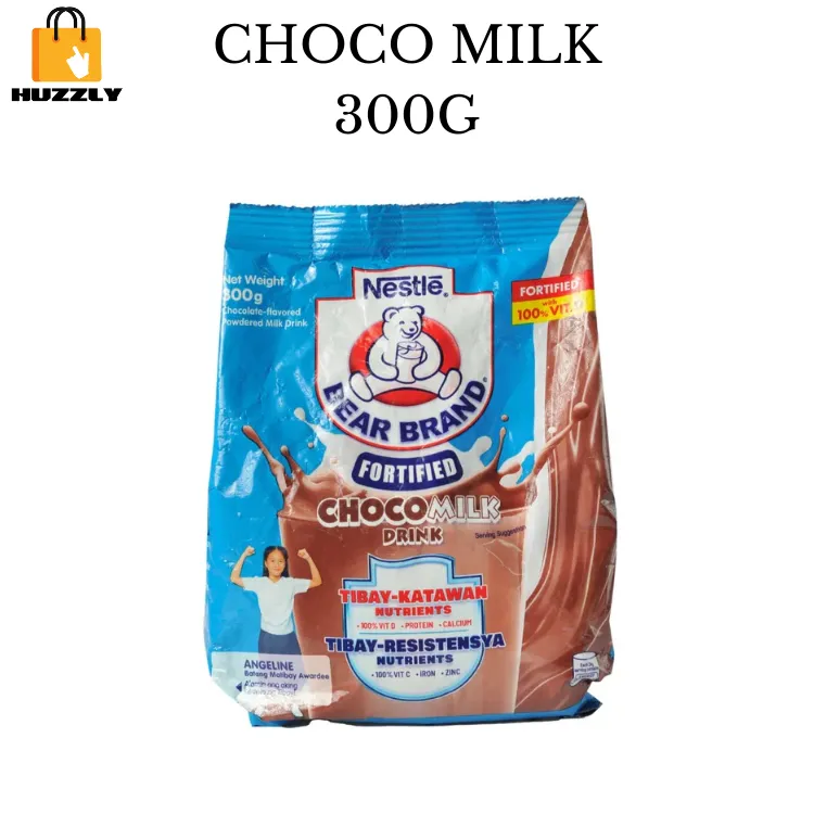 Bear brand fortified choco milk powder drink adult plus at swak pack ...