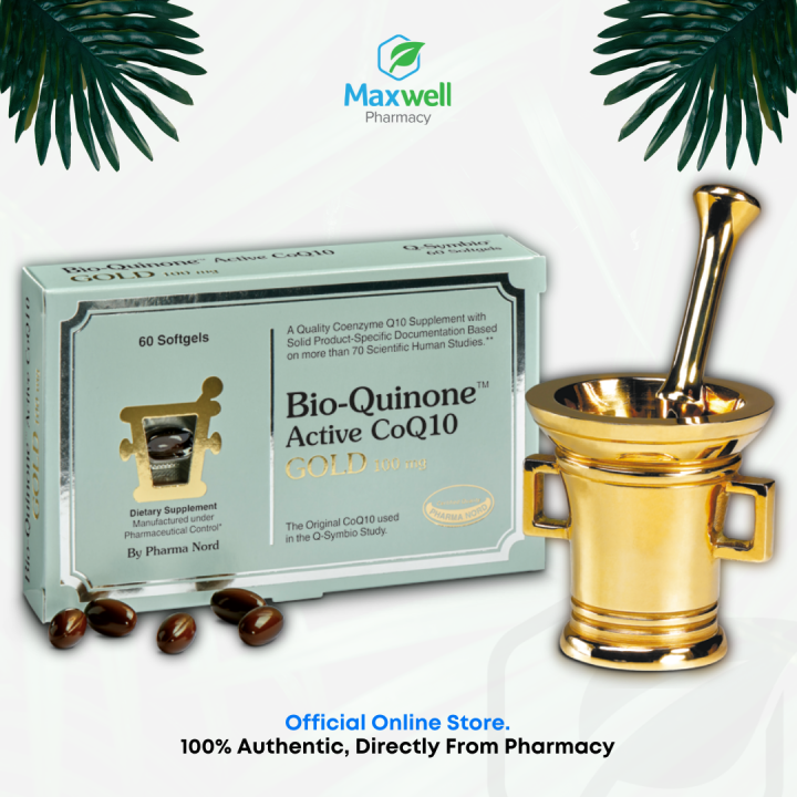 Bio-Quinone Q10 Gold 100mg 60's | Lazada