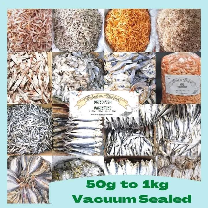 DRIED FISH VARIETIES from New Goods Various Provinces 100g-250g TUYO ...