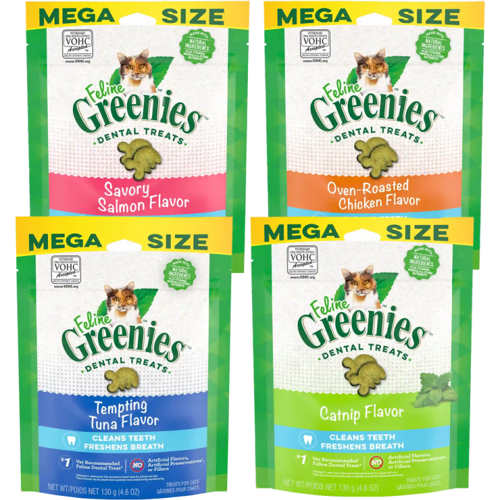 Feline Greenies Dental Treats - 130g Mega Size Value Pack | Lazada ...