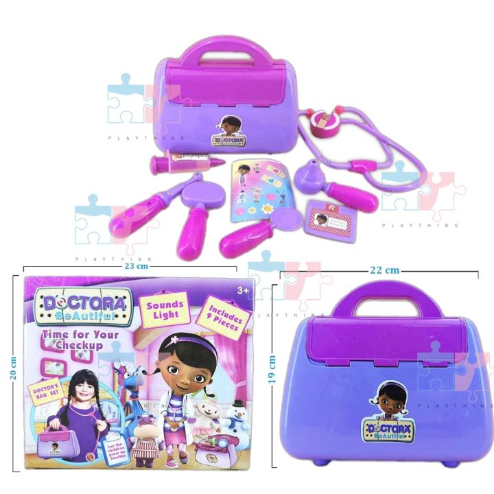 Doctor Playset With Lights And Sounds Stethoscope Syringe Injection ...
