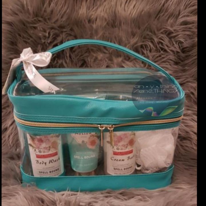 SIMPLE INDULGENCE BATH COLLECTION GIFT SET- SPELL BOUND BATH SET WITH ...