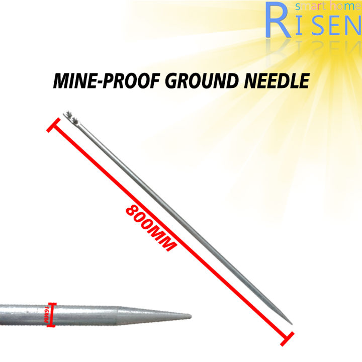 Ground Rod Steel Hot galvanizing Grounding Rod For home lightning ...