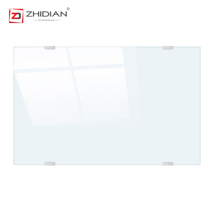 Zhidian tempered glass whiteboard home blackboard hanging magnetic ...