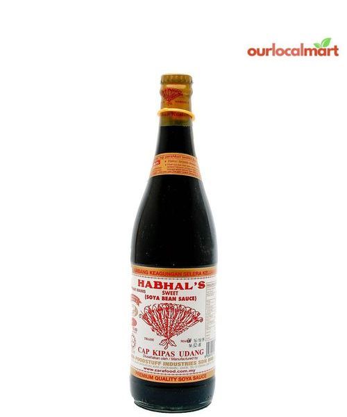 Habhal's Cap Kipas Udang Sweet Soya Bean Sauce 645ml | Lazada Singapore