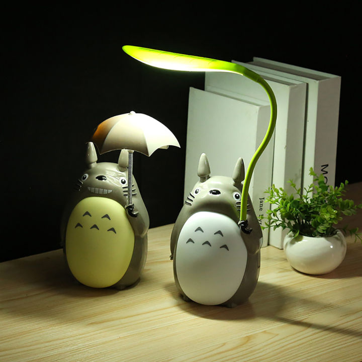 Huankai Creative Night Lights LED Cartoon Totoro Shape Lamp USB ...
