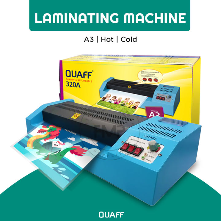 FMP A3/A4 QUAFF Laminator Machine HOT/COLD/REVERSE 220v Heavy Duty ...