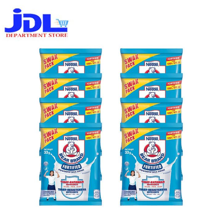 JDL FOODILICIOUS BEAR BRAND SWAK 29G ( BUNDLE BY 8) | Lazada PH