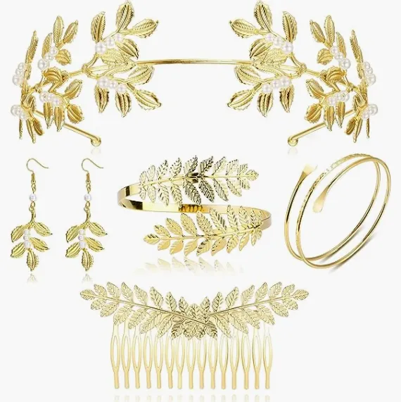 【SHZTGM】 Greek Goddess Accessories Set For Women Greek Goddess Headband ...