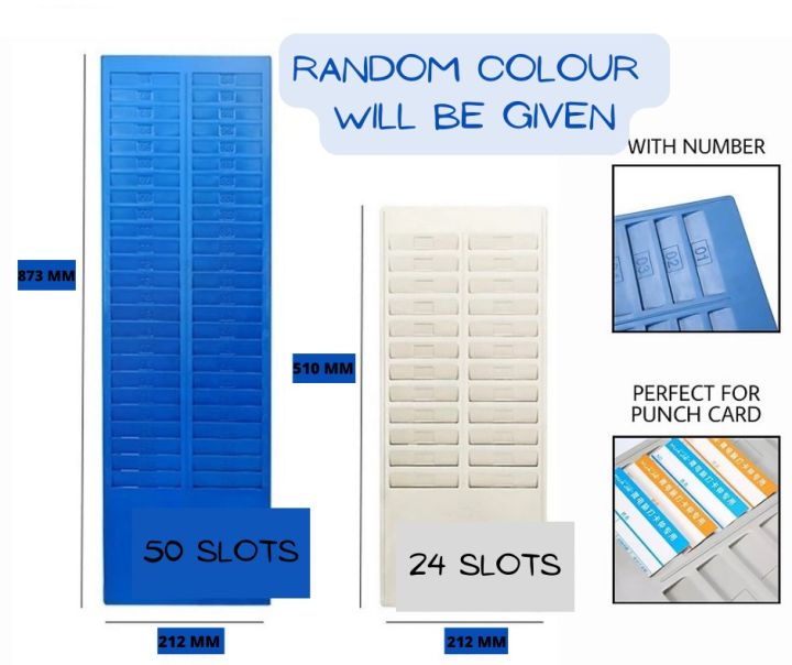 PUNCH CARD HOLDER / PUNCH CARD RACK / TIME RECORDER RACK | Lazada