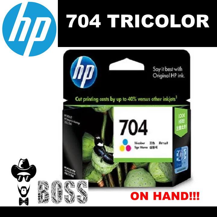HP 704 Tricolor Original Ink Cartridge | Lazada PH