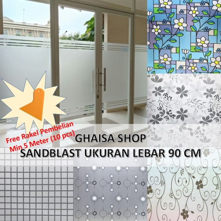 Sticker Kaca Film Sunblast Lebar 90cm | Lazada Indonesia