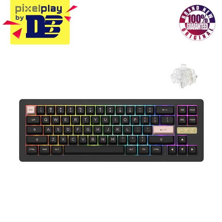AKKO ACR PRO 68 RGB Hot-Swappable Mechanical Keyboard Gasket Mount ...