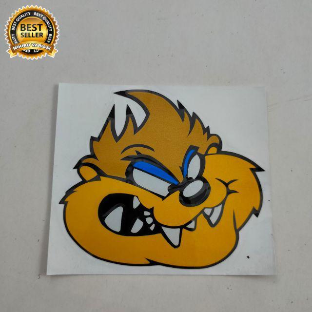 Stiker cutting Tazmania taz-mania berkualitas terbaik termurah | Lazada ...
