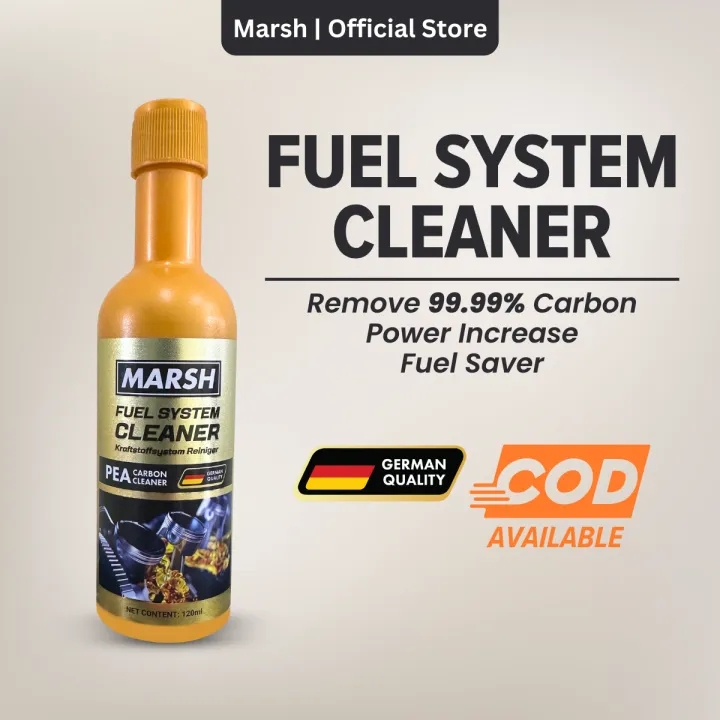 Marsh Fuel System Cleaner Gas Additives Power Booster Remove carbon ...
