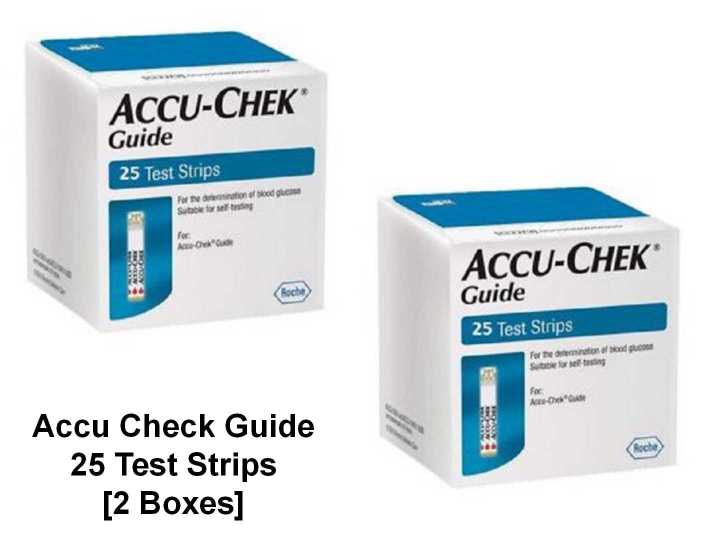 [1 Box X 50 Strips] Accu Chek Guide Test Strips 50s Accu Chek [exp 21