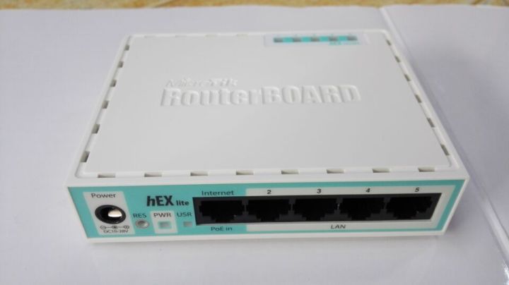 Mikrotik RB750 upgraded hEX Lite RB750 R2 ROS 100 Gigabit wired router ...