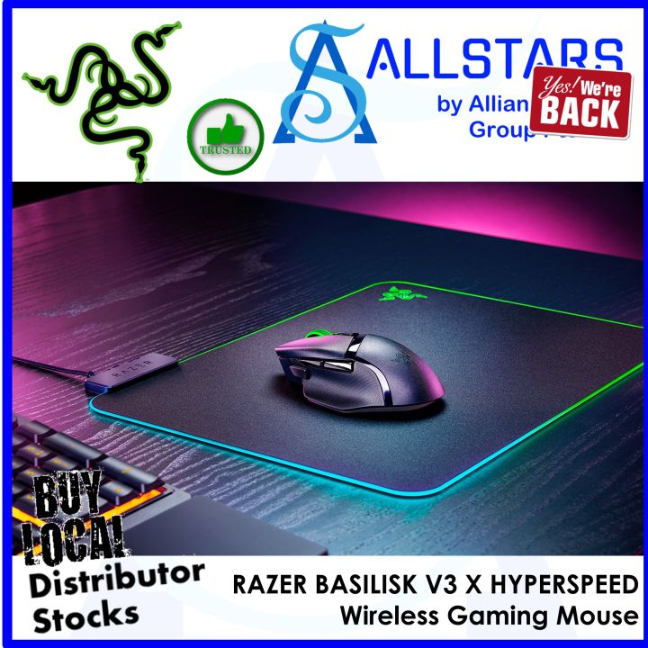 (ALLSTARS : We are Back Promo) RAZER BASILISK V3 X HYPERSPEED ...