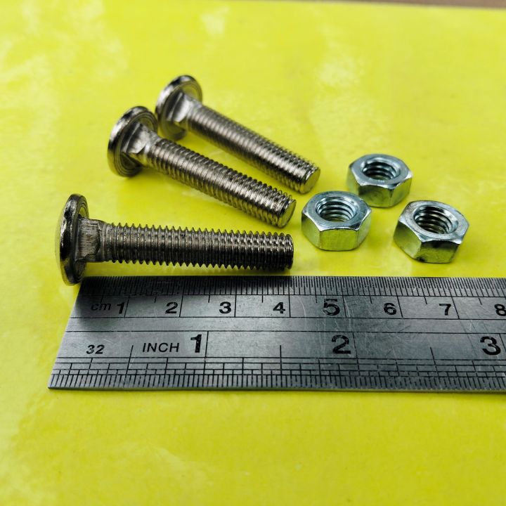 BAUT MUR CB M8x40 STAINLESS/ BAUT M8 X 40 PANJANG 4CM / BAUT 13 KUNCI ...