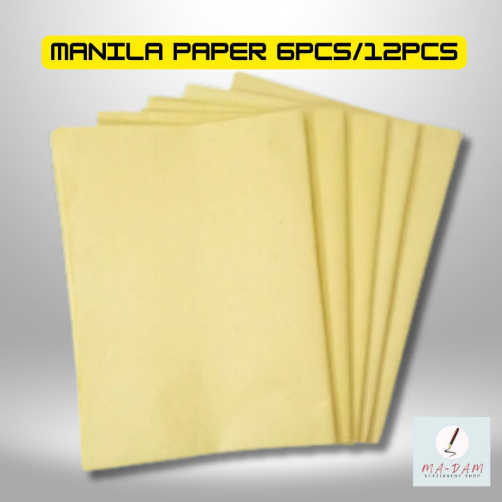 Manila Paper 6pcs&12pcs | Lazada PH