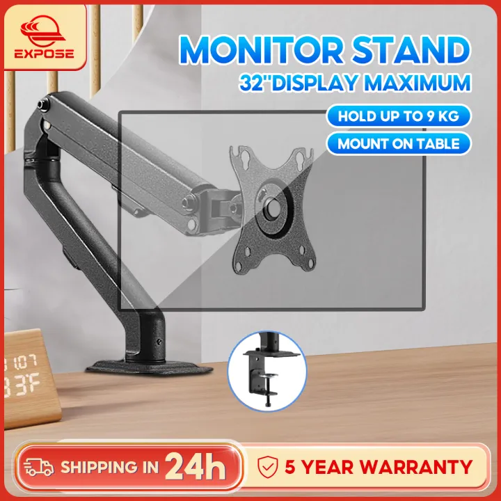 Monitor Arm Desktop Mount Bracket 17”-32” Bearing 10kg 360° Multi ...