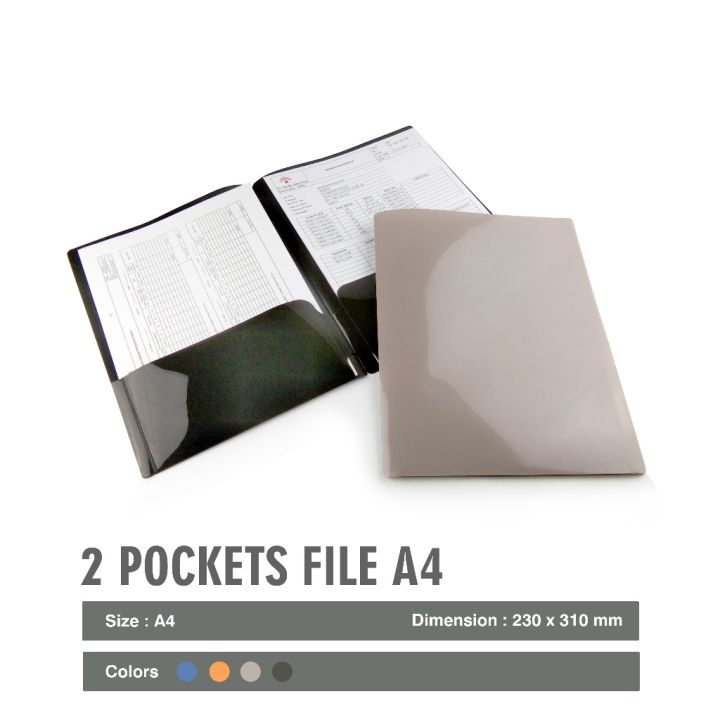 Daiichi - Map File Dua Kantong Two Pockets Folder Daiichi DOS A4 ...