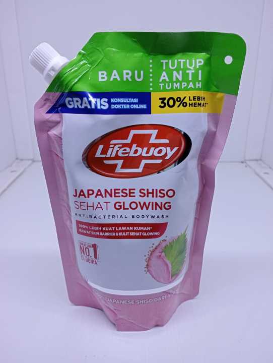 Lifebuoy Sabun Mandi Japanese Shiso & Mineral Clay 400 mL | Lazada ...