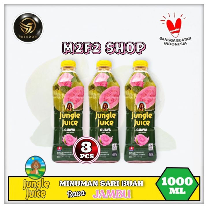 Diamond Jungle Juice Guava | Jus Jambu Botol Pet - 1000 ml | 1 Liter ...