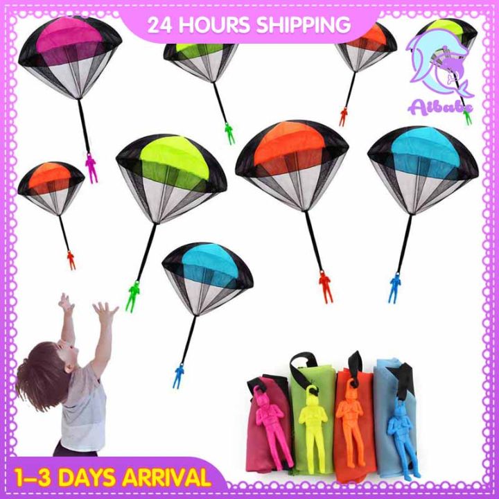 Hand Throwing Mini Soldier Parachute Portable Parachute Toy Foldable ...