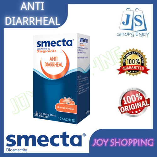 SMECTA ORANGE VANILLA FLAVOUR (3G X 12 SACHETS) EXP: 01/2026 | Lazada