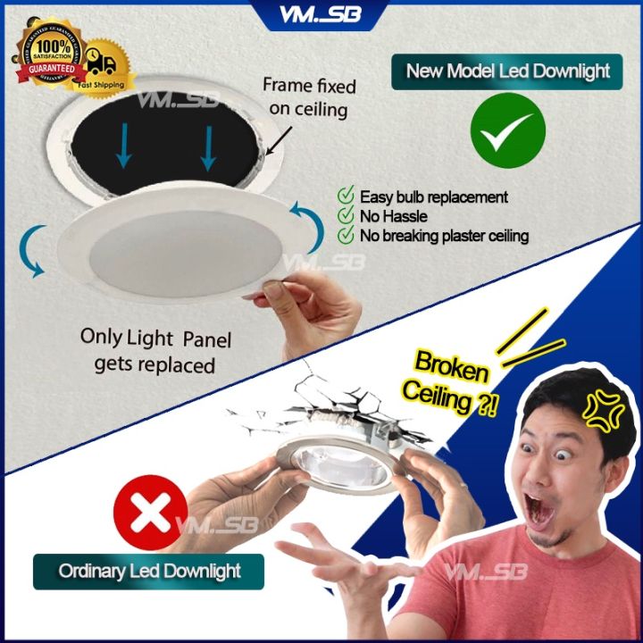 Easy Replace Recessed Downlight Nexus LED 15W Round Down Light | Lazada