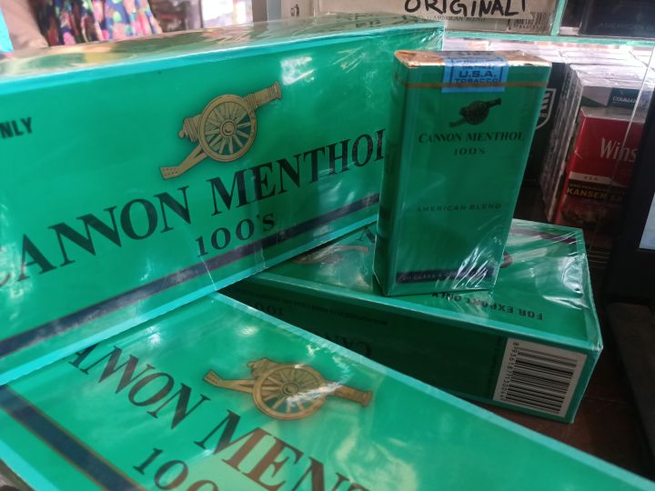 CANNON MENTHOL ( AMERICAN BLEND CIGARRETES ORIGINAL) | Lazada PH