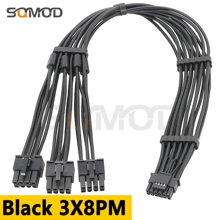 【original】 New Embossed Modular Cable Cpu 8-Pin Male Pci-E 5.0 12vhpwr ...