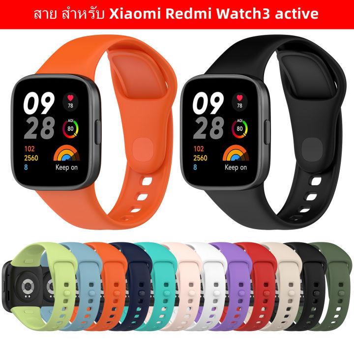 สาย สําหรับ Xiaomi Redmi Watch3 activeนาฬิกา สาย สำรอง สายซิลิโคน mi ...