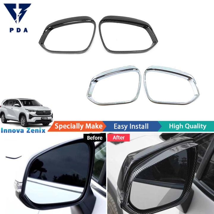 Toyota Innova Zenix AG10 2023 Rear View Mirror Rain Eyebrow | Lazada