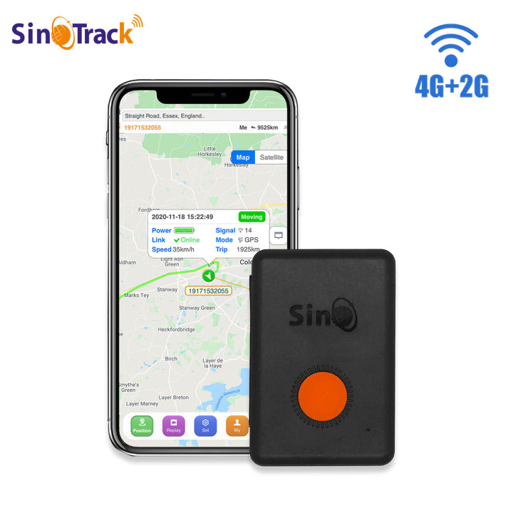 SinoTrack Mini GSM GPS Tracker ST-904L 2G or 4G for Kids Person Car Big ...