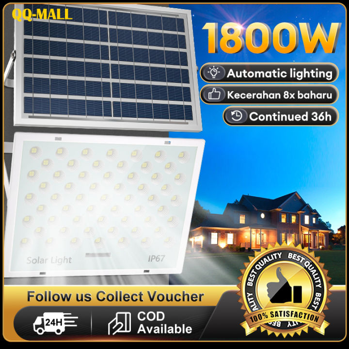 2024 New Model Solar Light 1200W lampu Solar Light outdoor lighting ...