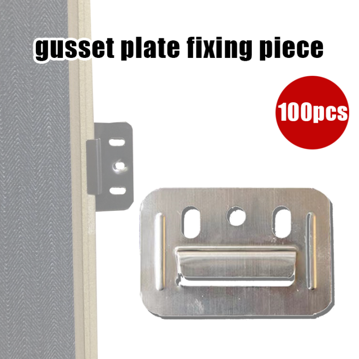 Metal Clip Wall Cladding Clip For WPC Wall Cladding (SET OF 100PCS ...