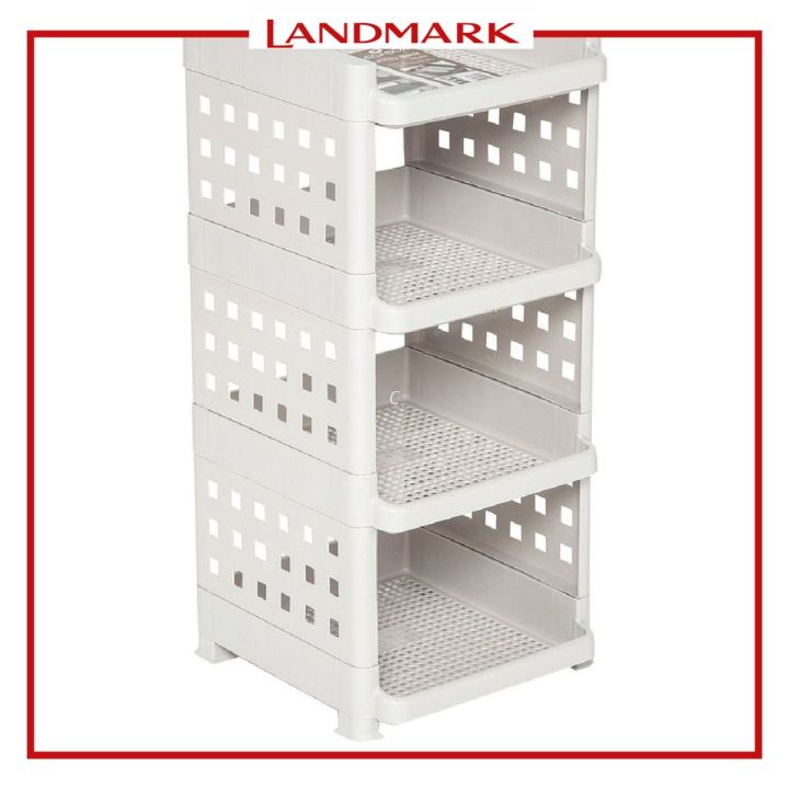 Megaware Megabox Utility Rack 4 -Layer - Light Gray | Lazada PH
