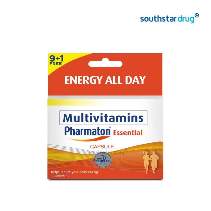 Pharmaton Essential 9+1 capsule | Lazada PH
