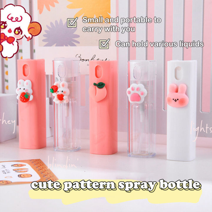 Spray Bottle Cute 10ml Continuous Spray Long Press Misty Sprayer Fine ...