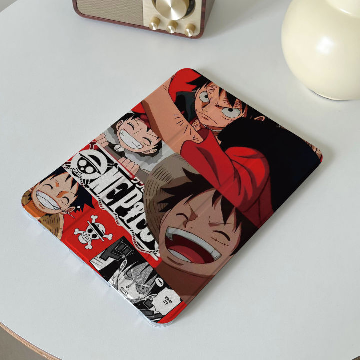 One Piece เคสไอแพด Pro11 2024 Air6 Gen10 Air5 Pro11 Gen9เคสiPad Luffy ...