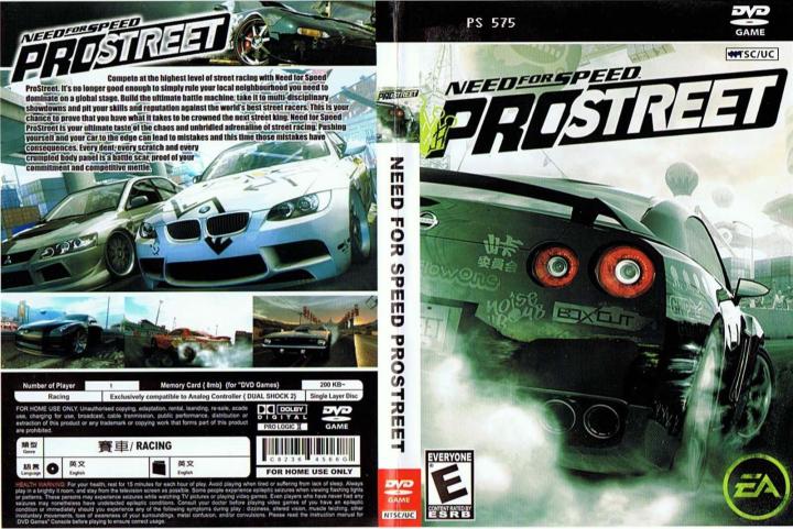 PS2 GAME NEED FOR SPEED PRO STREET | Lazada