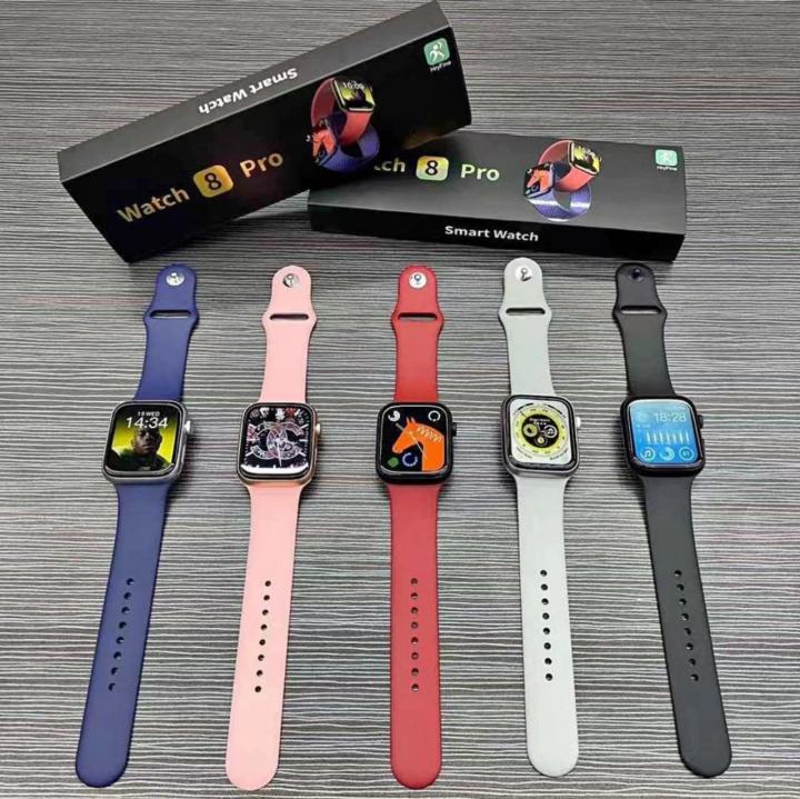 Watch 8 Pro มาแล้วกับนาฬิการุ่นใหม่ที่มีสีให้เลือกถึงการห้าสีหน้าจอ ...