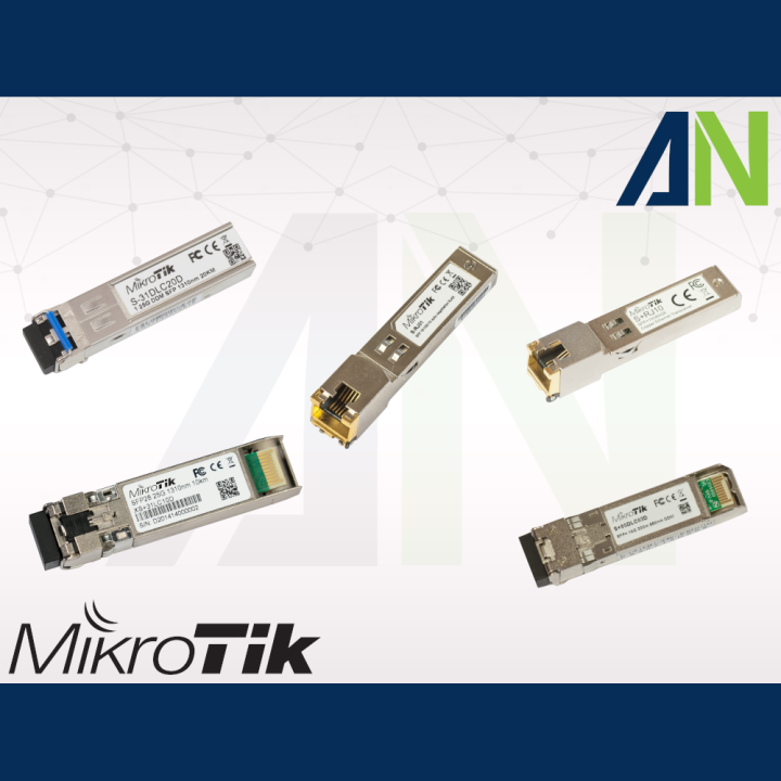 MikroTik SFP/SFP+/SFP28 Modules, 1.25G, 10G, 25G, Dual-LC, Singlemode ...