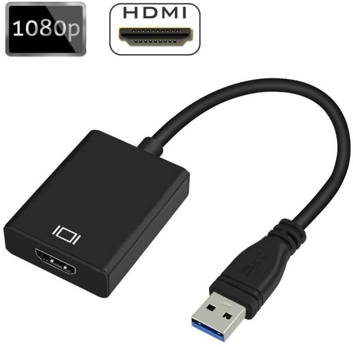 RayCue USB 3.0 to HDMI Adapter, USB to HDMI Adapter, HD 1080P Video ...