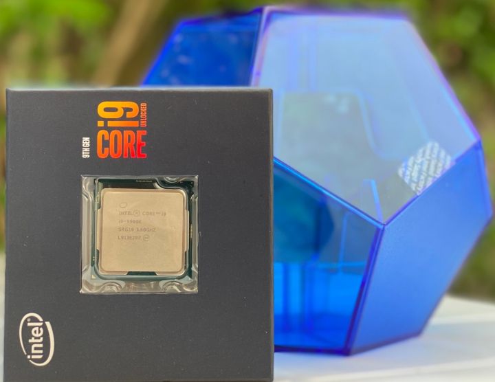 CPU (ซีพียู) 1151 INTEL CORE I9-9900K 3.6 GHz (WITHOUT CPU COOLER) มือ ...