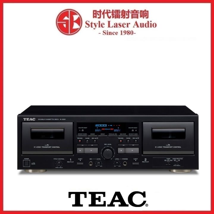 Teac W-1200 Double Cassette Deck | Lazada