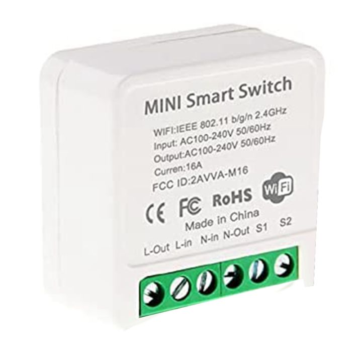 Mini Smart WiFi Relay Switch, DIY Timer Light Switch Module Smart Life ... Mini Smart WiFi Relay Switch, DIY Timer Light Switch Module Smart Life ...