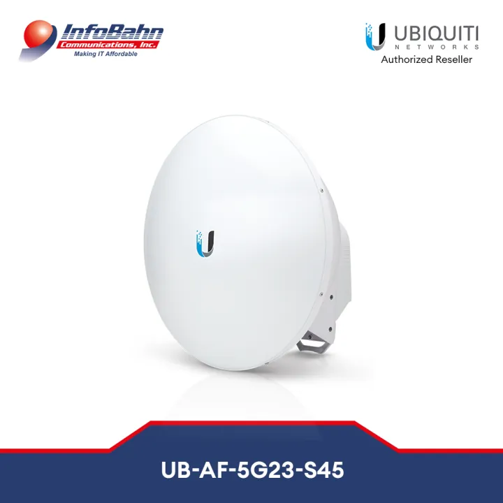 Ubiquiti AF-5G23-S45 5 GHz airFiber Antenna 23 dBi Gain, 45° Beamwidth ...